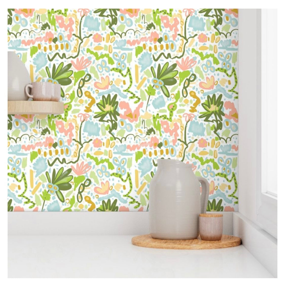 Wallpaper-Pastel Park – Seafoam Studio
